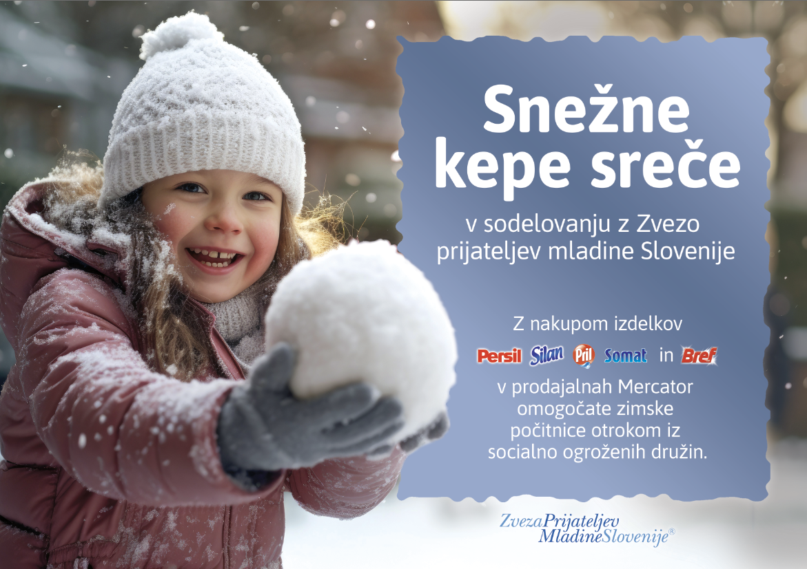 Akcija Snežne kepe sreče ponovno za zimske počitnice otrok! - Zveza ...